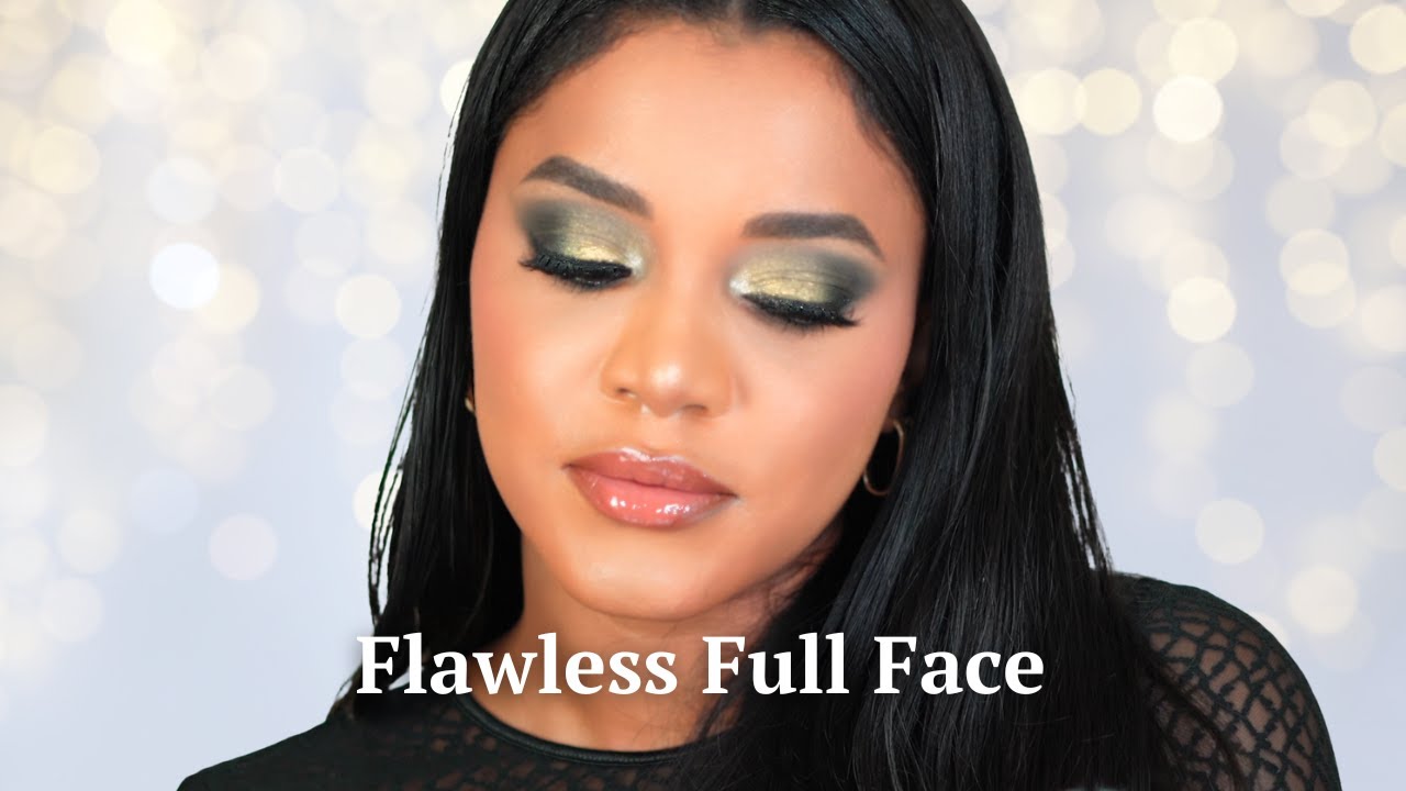 Flawless full face makeup tutorial step by step for beginners - YouTube