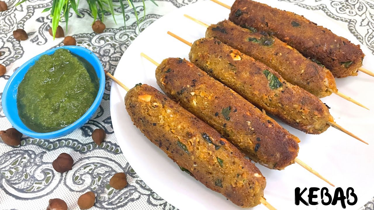 Bread Channa Kabab | Black Channa kebab Recipe | How to make Chana ...