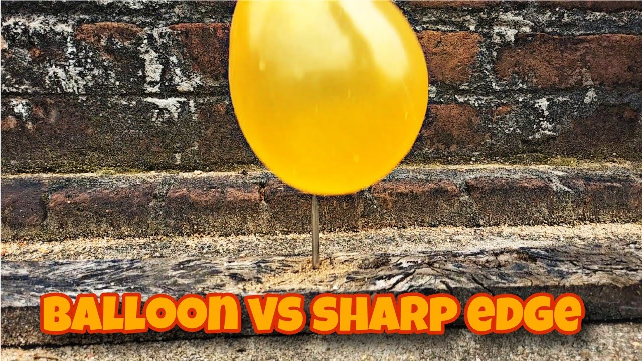 Balloon vs Sharp Edge Slow Motion Video | 4K | Film by Sarath - YouTube