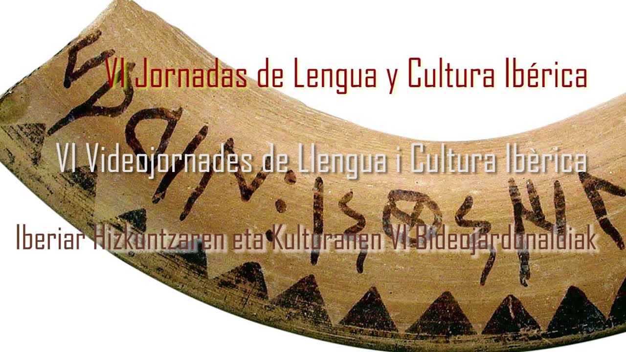 Jon Goitia, VI Videojornadas de Lengua y Cultura Ibérica - YouTube