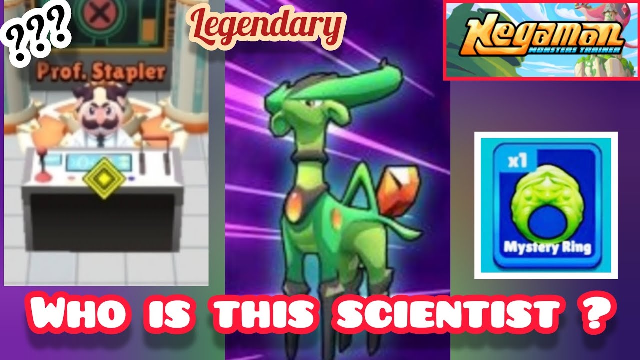 SECRET BEHIND THE SCIENTIST AND LEGENDARY NEGAMON IN NEGAMON MONSTER ...