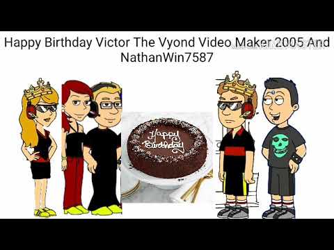 Happy Birthday Victor The Vyond Video Maker 2005 And NathanWin7587 ...
