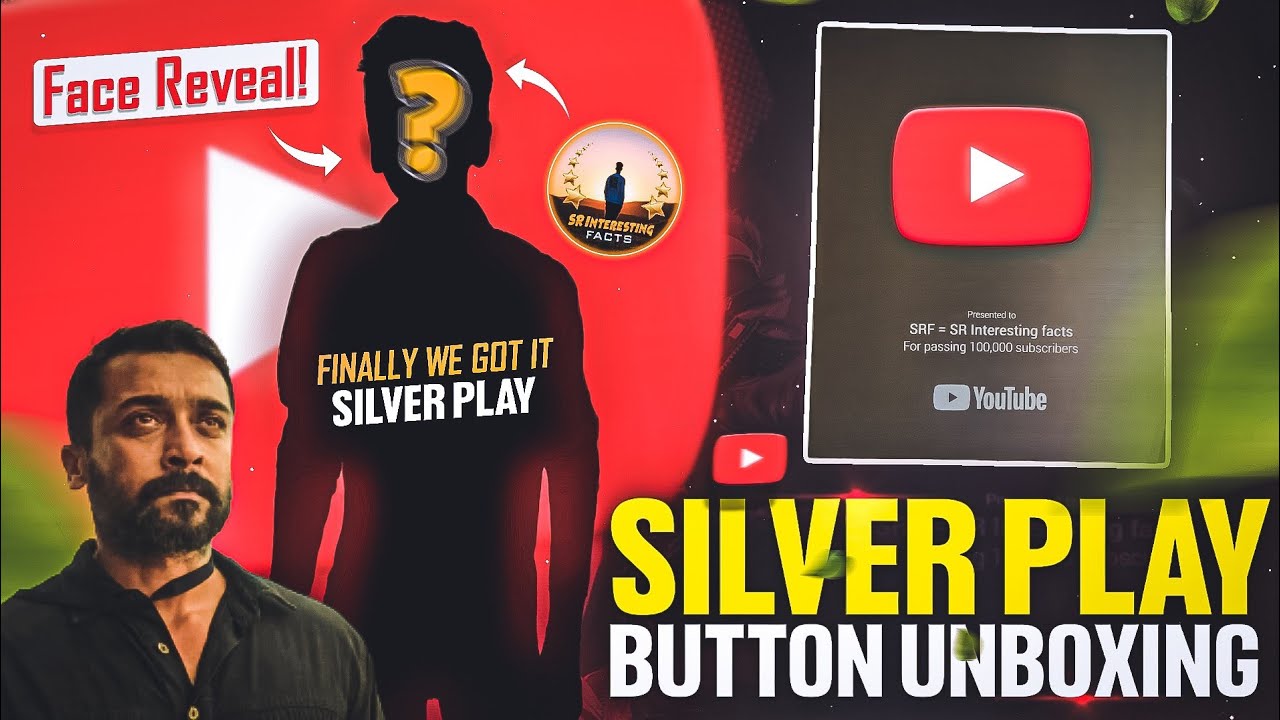 💥🤯Finally we got SILVER PLAY Button..⁉️💢#sliverplaybutton# ...