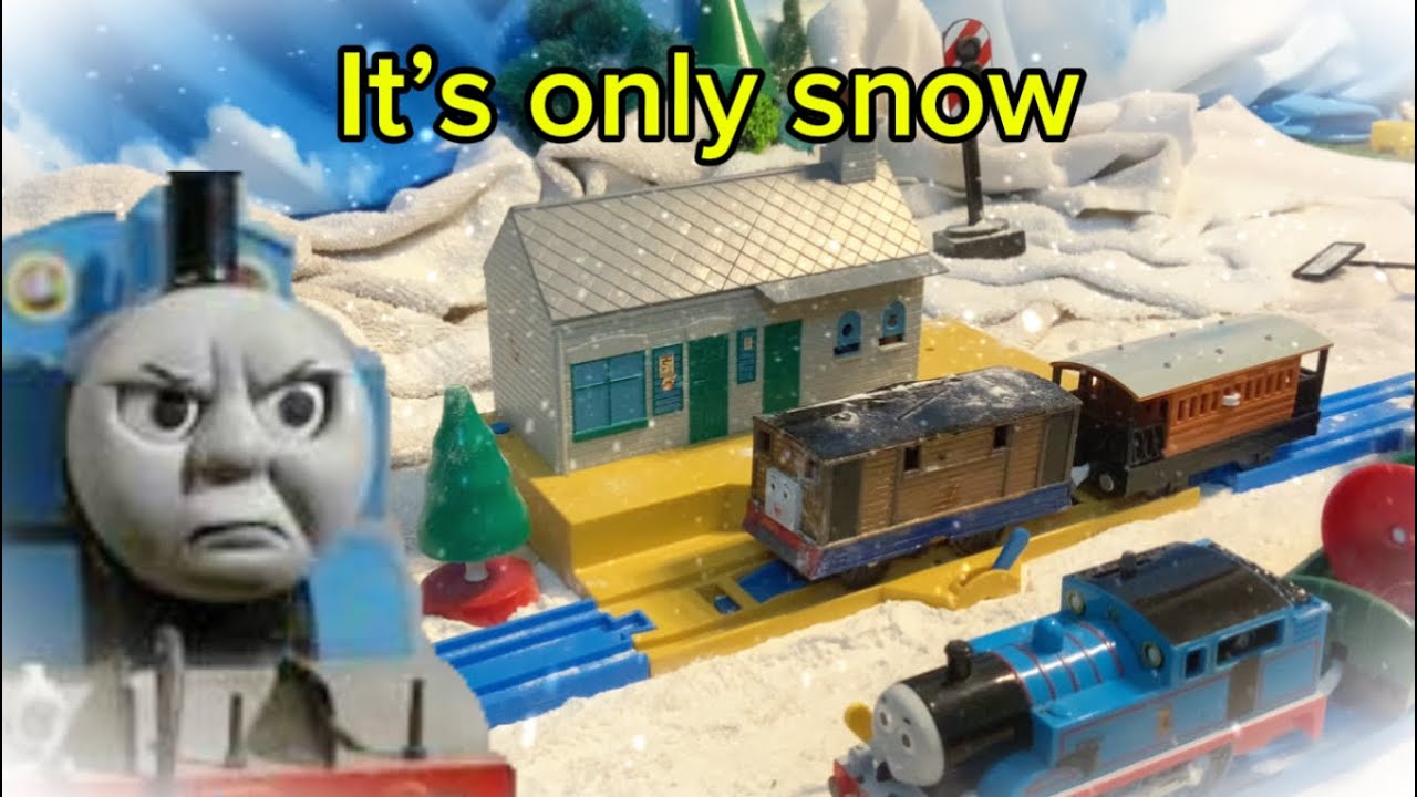 Thomas the train its only snow tomy remake - YouTube