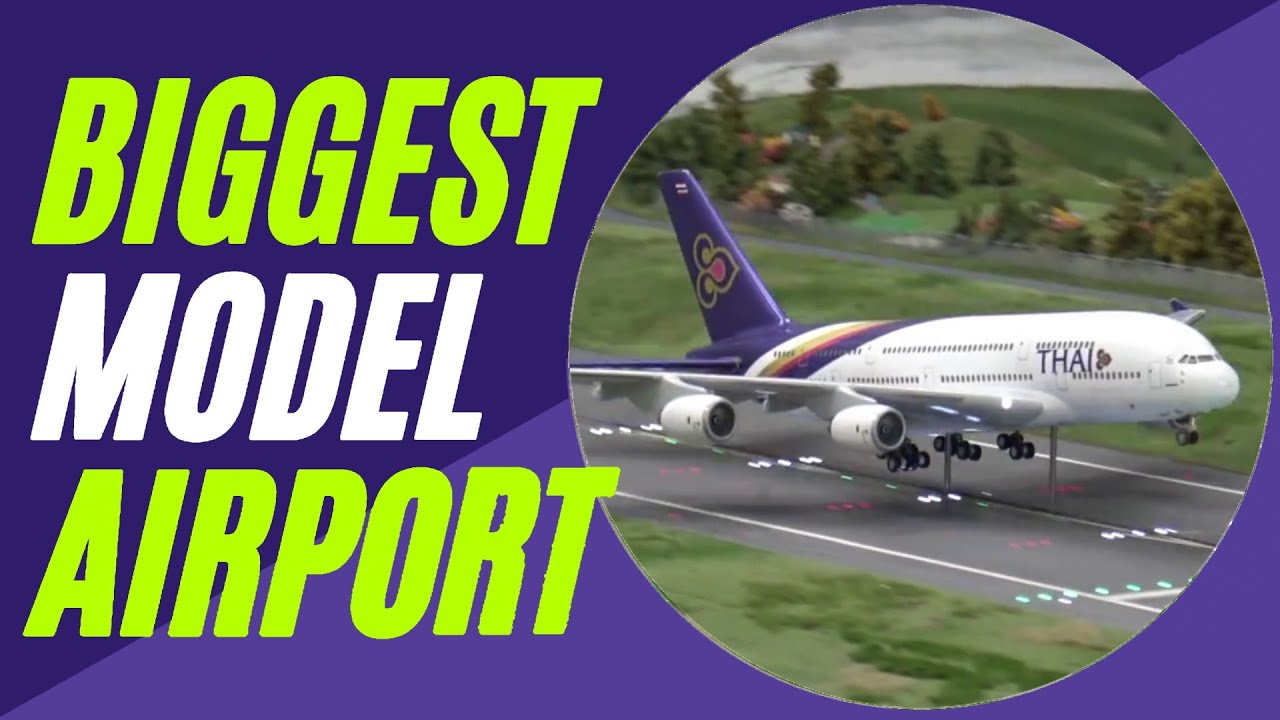 The World's BIGGEST Model Airport ️ Miniatur Wunderland Hamburg - YouTube