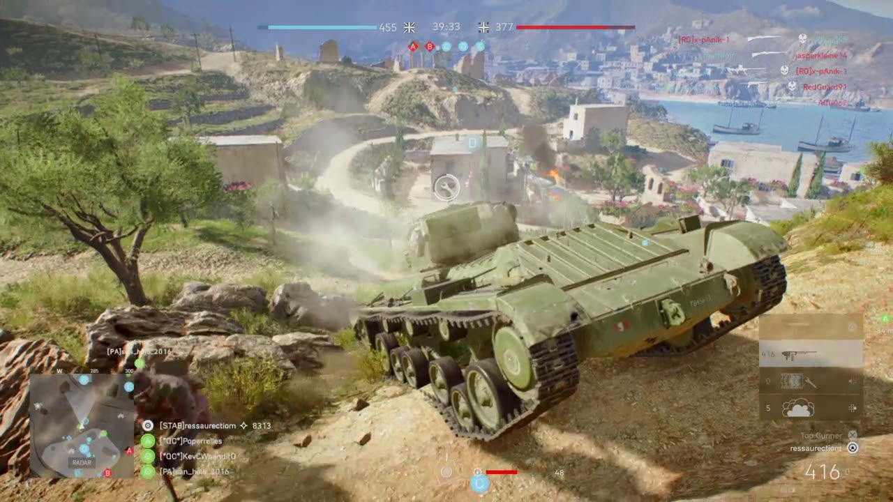 Battlefield™ V Tank gameplay - YouTube