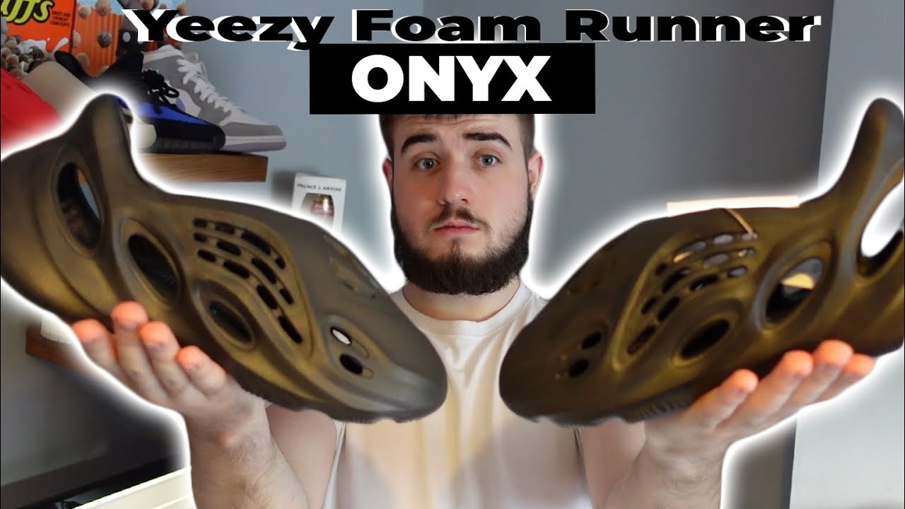 Yeezy Foam Runner ONYX IN-HAND REVIEW! - YouTube