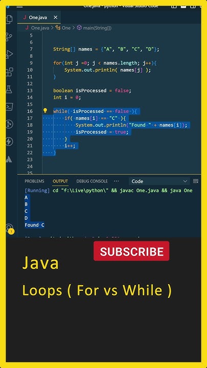 Java Tutorial For Beginners Loops In Java For Vs While Telugu Java Tutorial Java Course