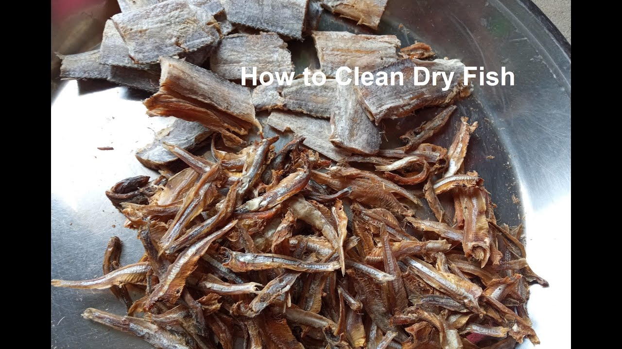 How to Clean Dry fish (Karuvadu)(నెత్తళ్ళ)(ఎండు చేప) - YouTube