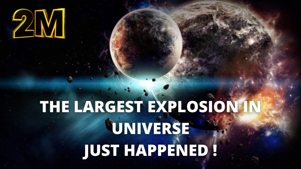 Which is the largest explosion in the universe? - YouTube