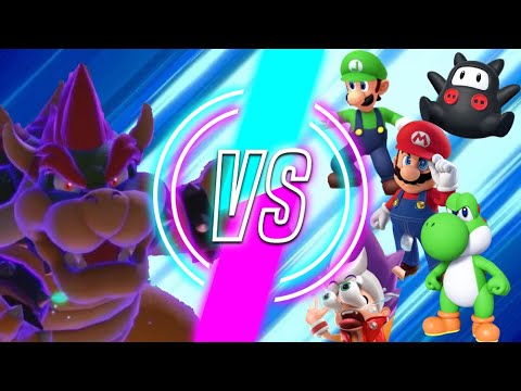Mario Party, but we are fighting Among us Bowser - YouTube