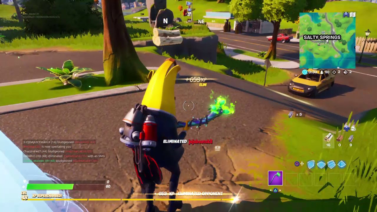 Pickaxing 4 PEOPLE WITH LESS THAN 100 HP!!!!!!!!!!! - YouTube