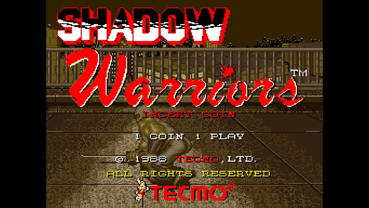 Shadow Warriors - Arcade 1cc - YouTube