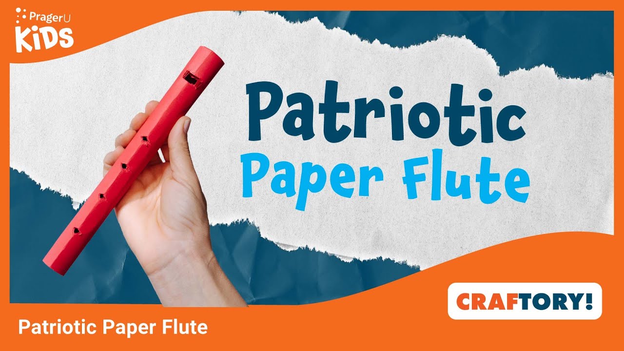 Patriotic Paper Flute - YouTube