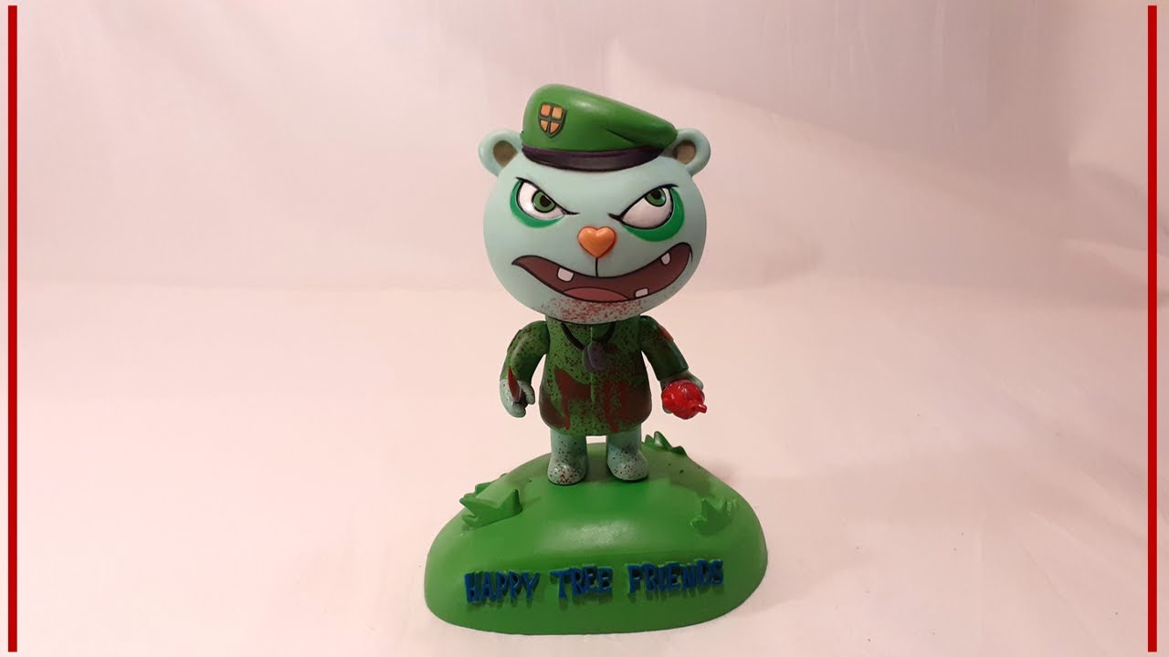 Happy Tree Friends SEG Carve Your Heart Out FLIPPY figure review - YouTube