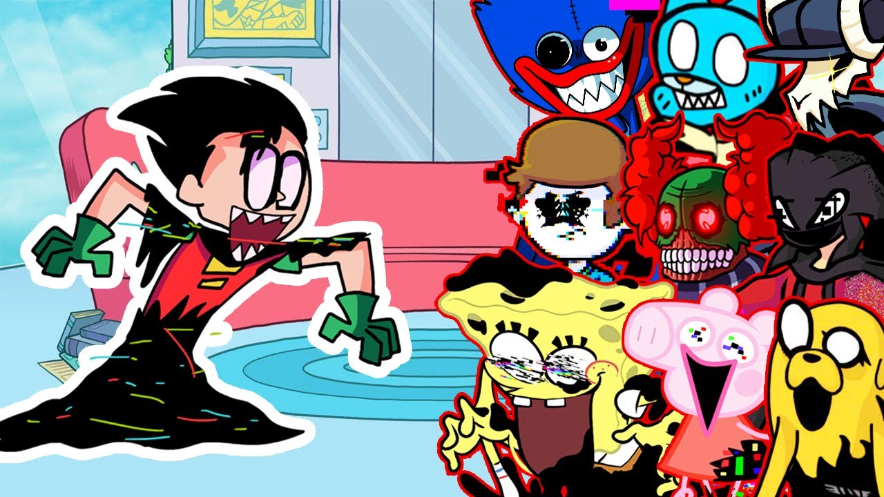 FNF - Bossy (V3) But All Pibby Characters Sings It 🎤 (Every Turn a ...