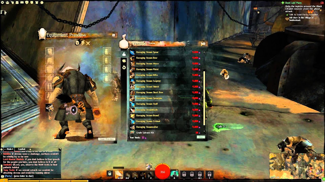 Guild Wars 2 - Charr Cultural Weapons & Location - YouTube