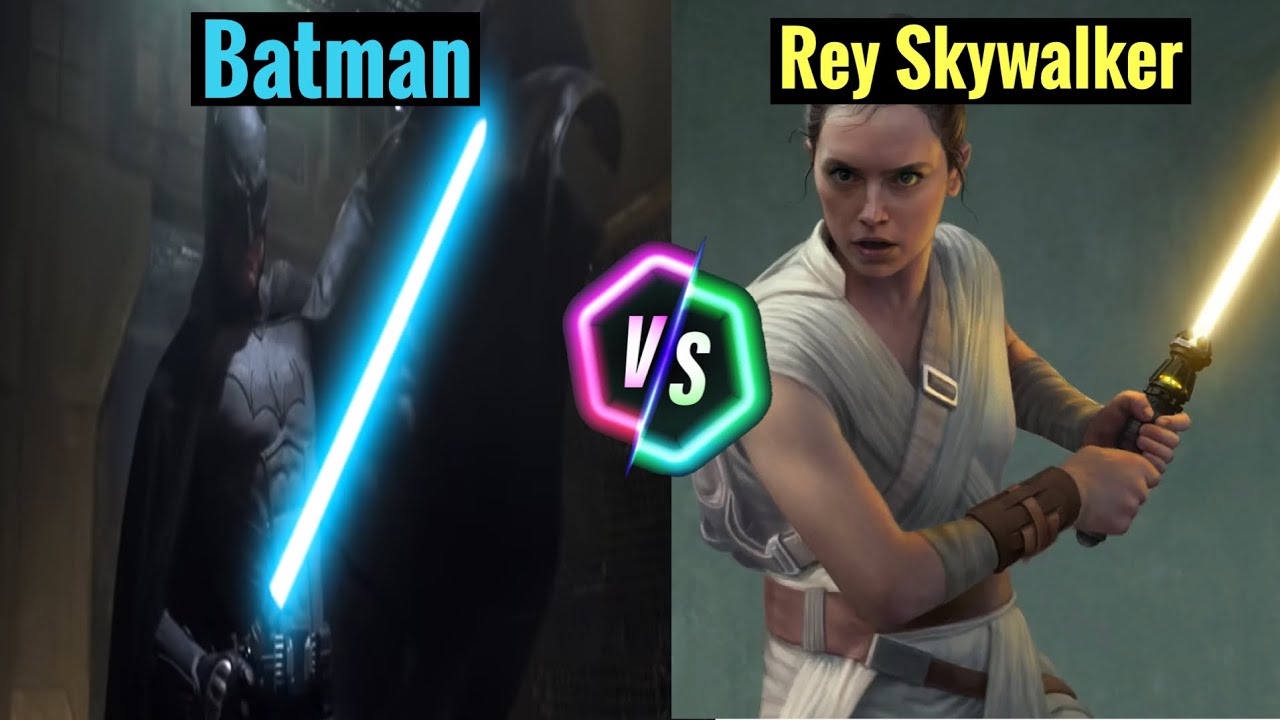 Super Smash Bros: Ultimate - Batman Vs Rey Skywalker! - YouTube