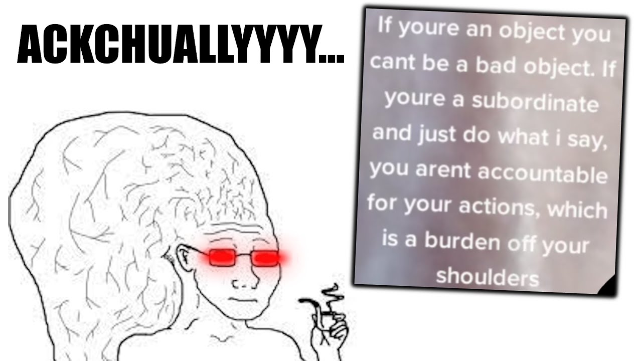 "Being Objectified is a FAVOR to you!" ~ r/NiceGuys - YouTube