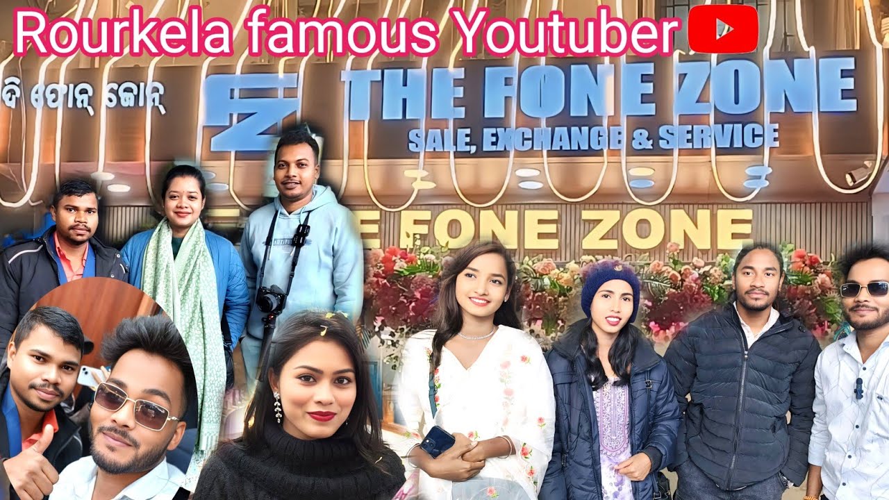 Grand Opening The Fone Zone || Great Meet-up All Rourkela YouTube @royansirka2667 - YouTube