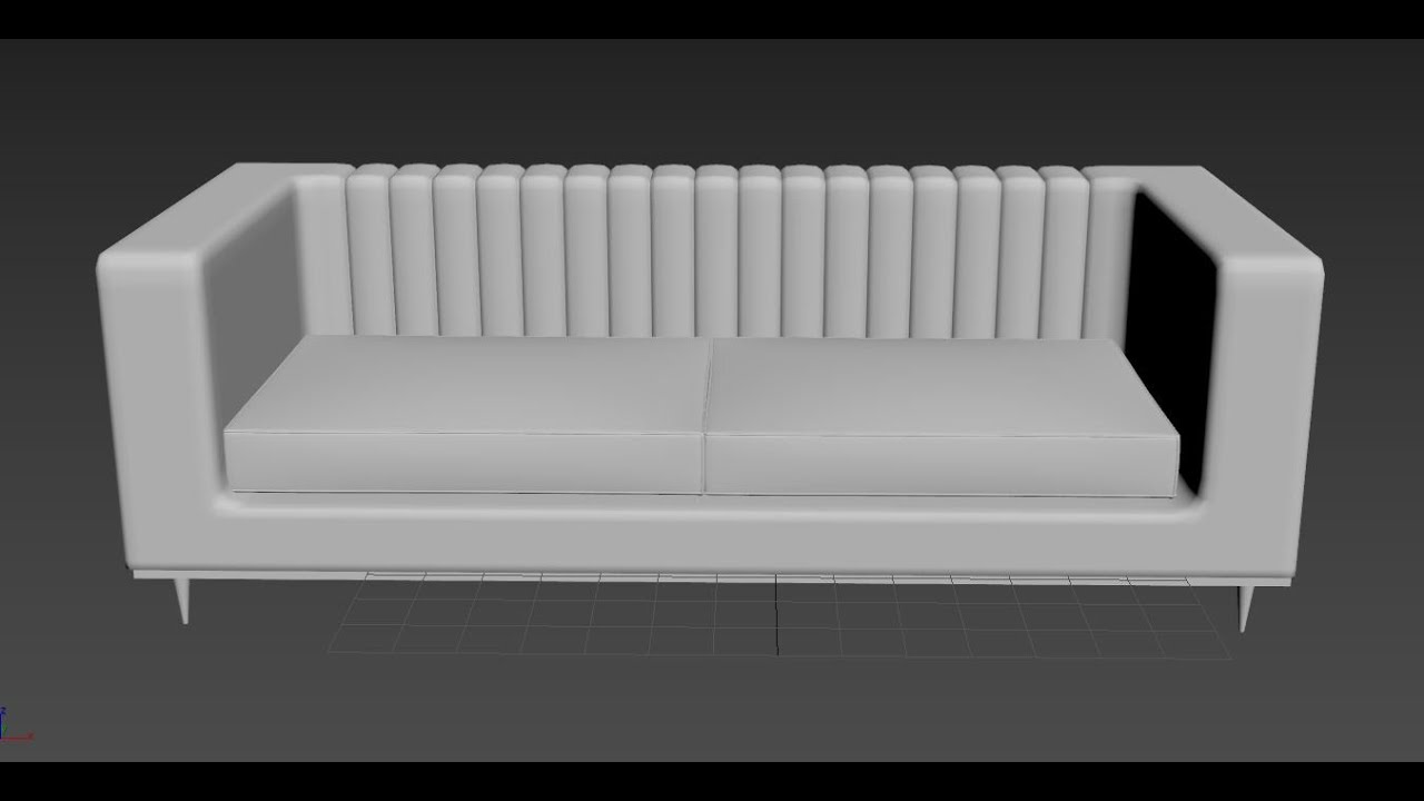 3d max sofa modeling |interior sofa #3d #interiordesign ...