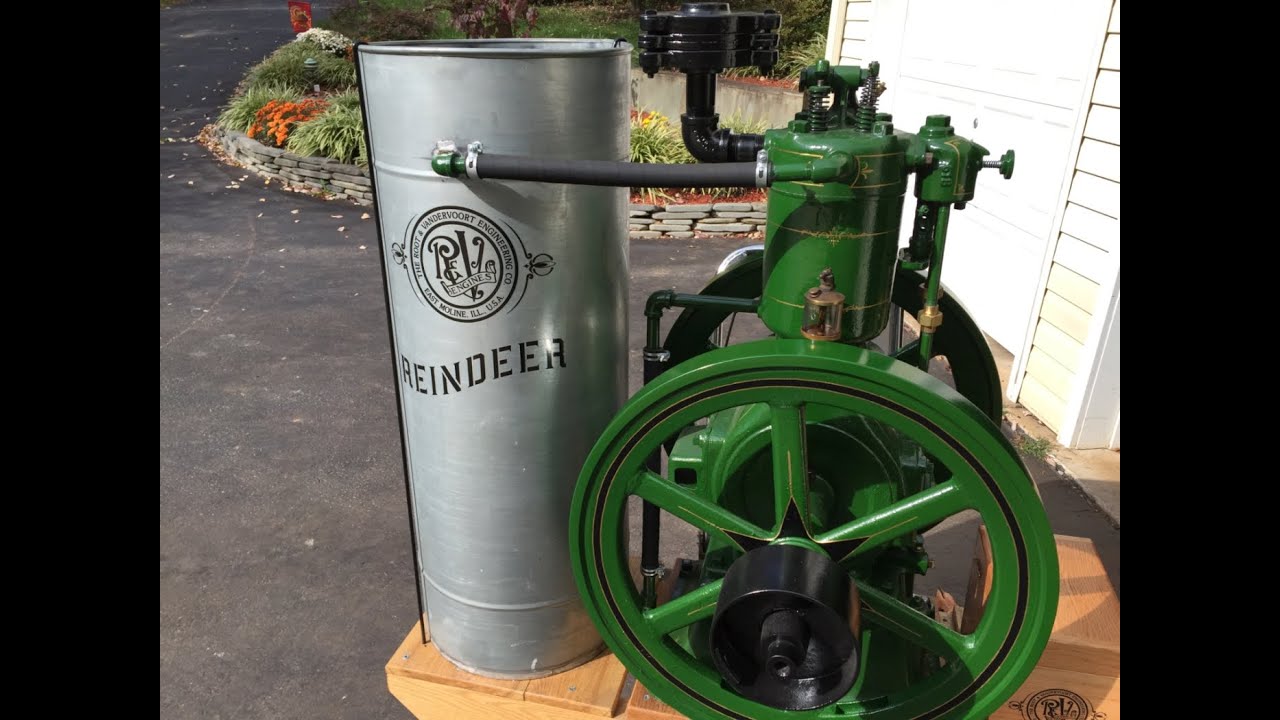 Root & VanDervoort 2.5 hp Vertical - YouTube