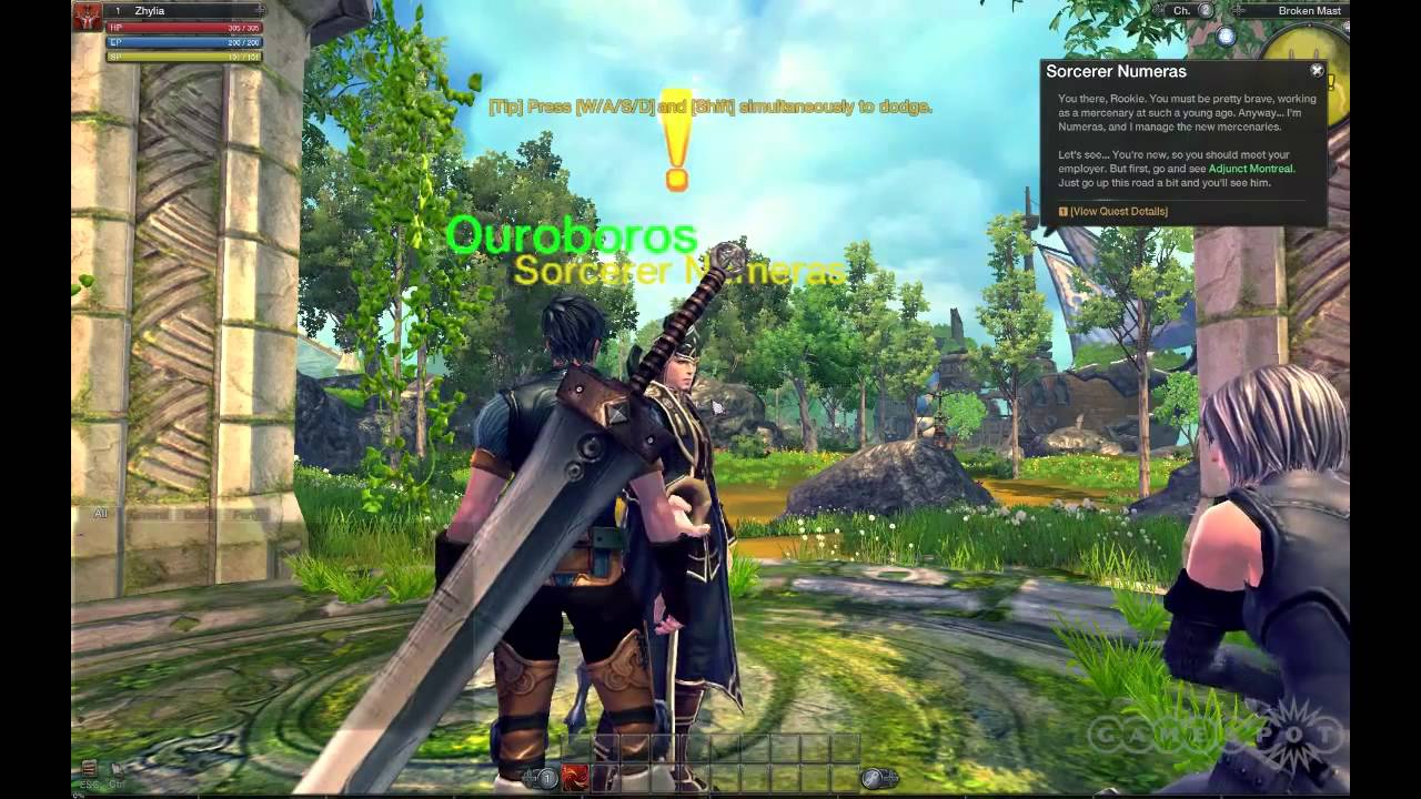 RaiderZ - Character Creation and First Kill Gameplay - YouTube
