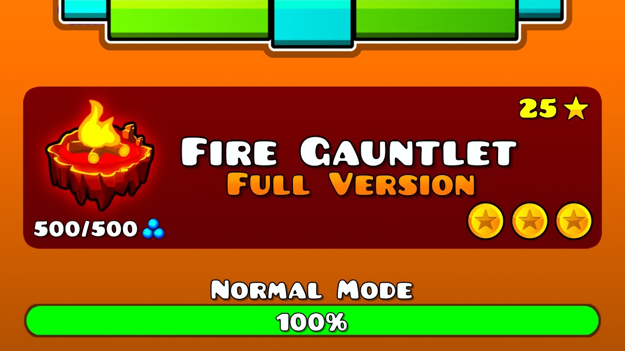 Fire Gauntlet FULL VERSION! (All coins) - YouTube