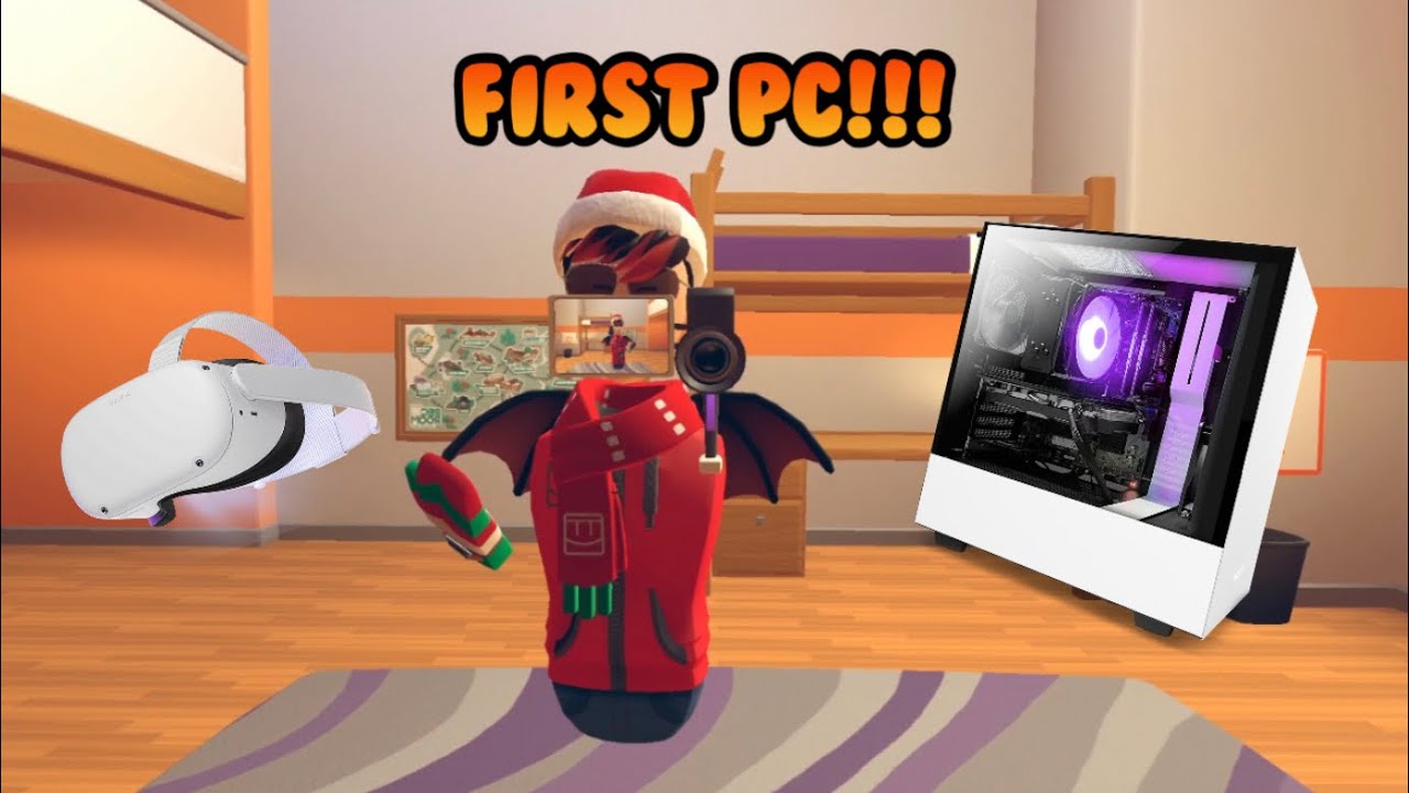 VR Child Gets First PC (real) | Rec Room - YouTube