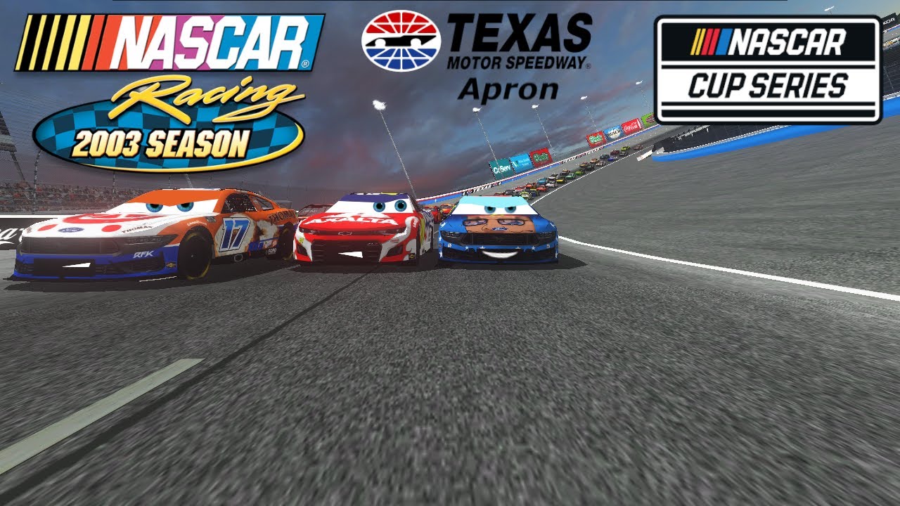 Joey Gase @ Texas_2020_Night_Apron | NR2003 | (FCRD22) (2025 NASCAR Cup ...