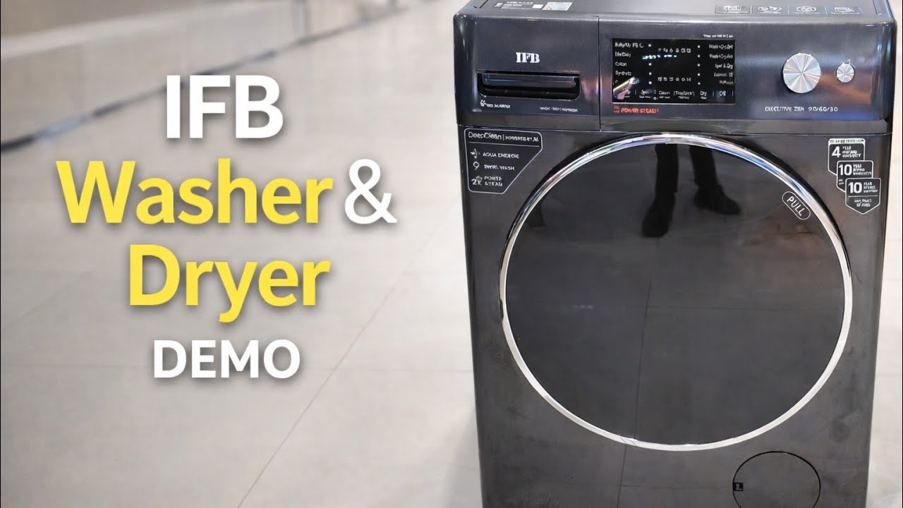 IFB 9/6/3 kg Fully Automatic Front Load Washer Dryer Refresher ...