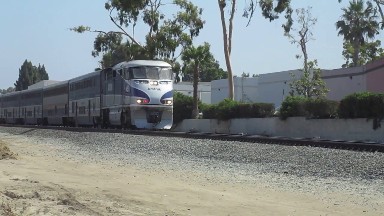 Amtrak Pacific Surfliner 774 Camarillo, CA - YouTube