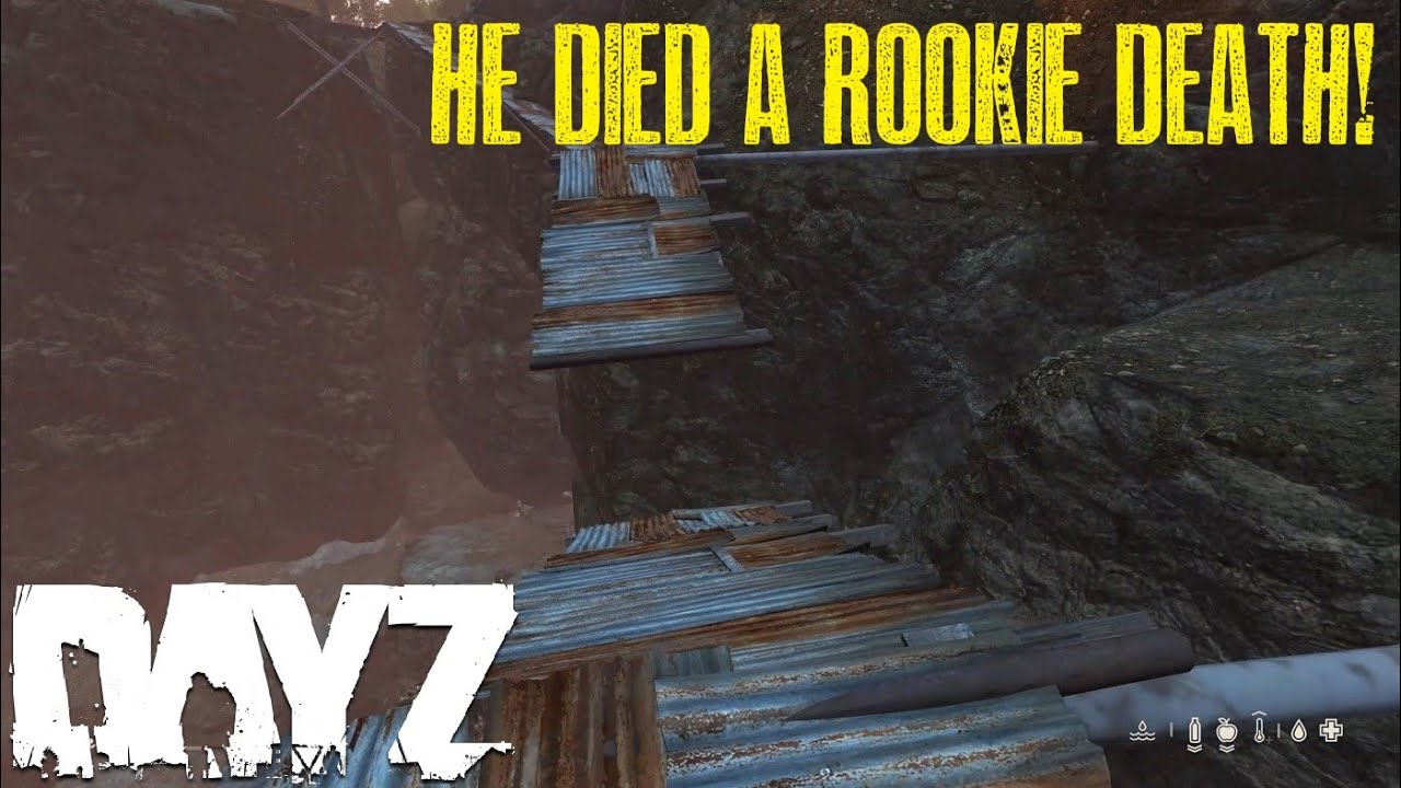 R.I.P He Died A ROOKIE DEATH DayZ - YouTube