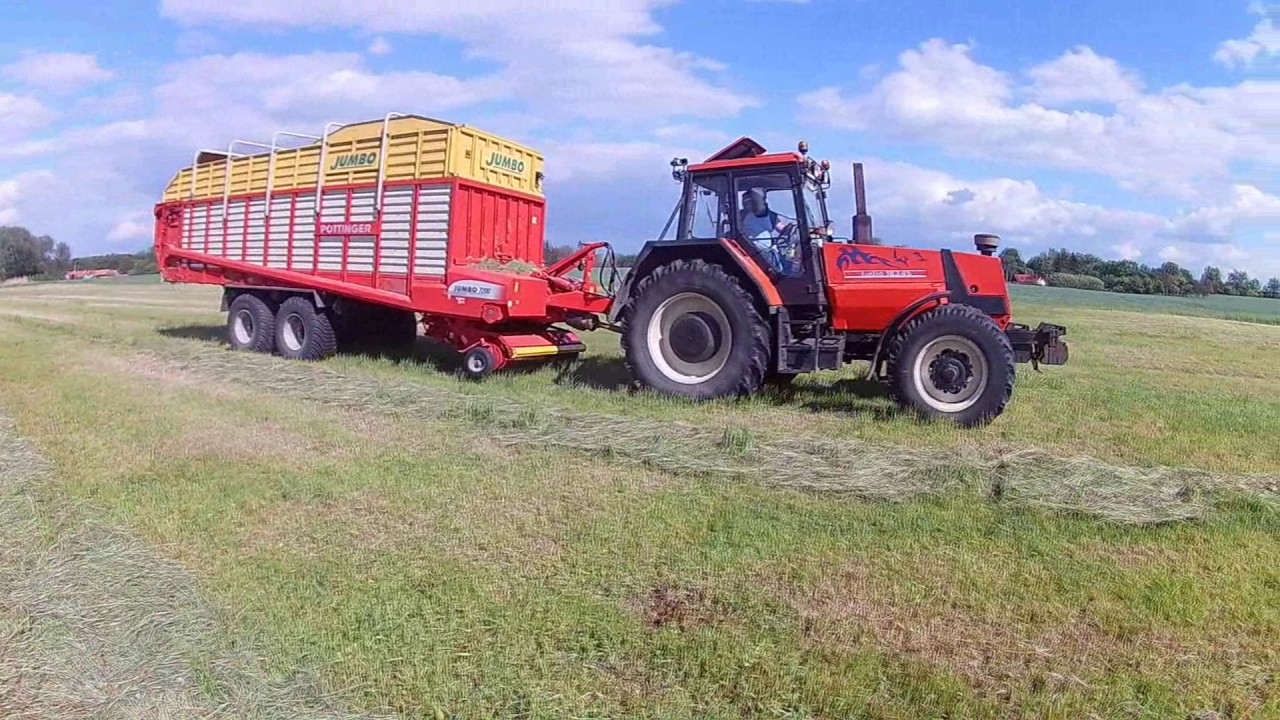 SENÁŽE /ZTS 18345+JUMBO 7200/ - YouTube
