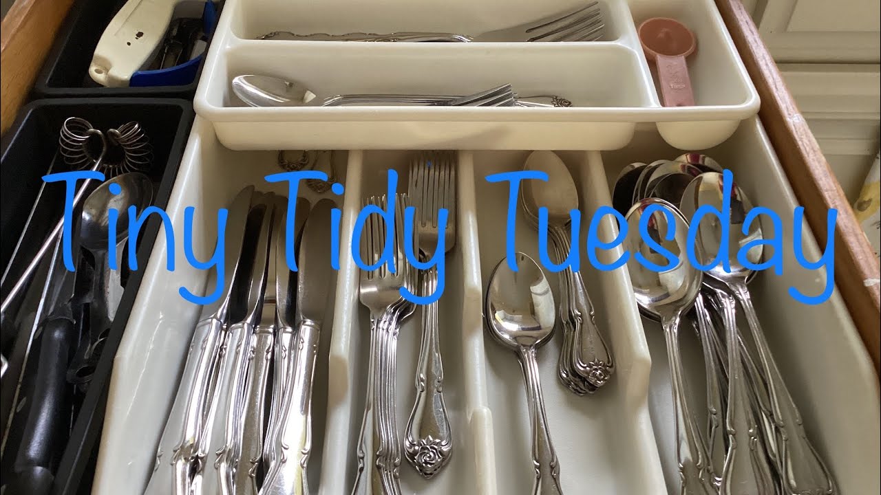 Tiny Tidy Tuesday Silverware Drawer Clean Out Using Cas from Clutterbug ...