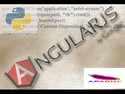 Sending attachment with email using Python and Angularjs. - YouTube