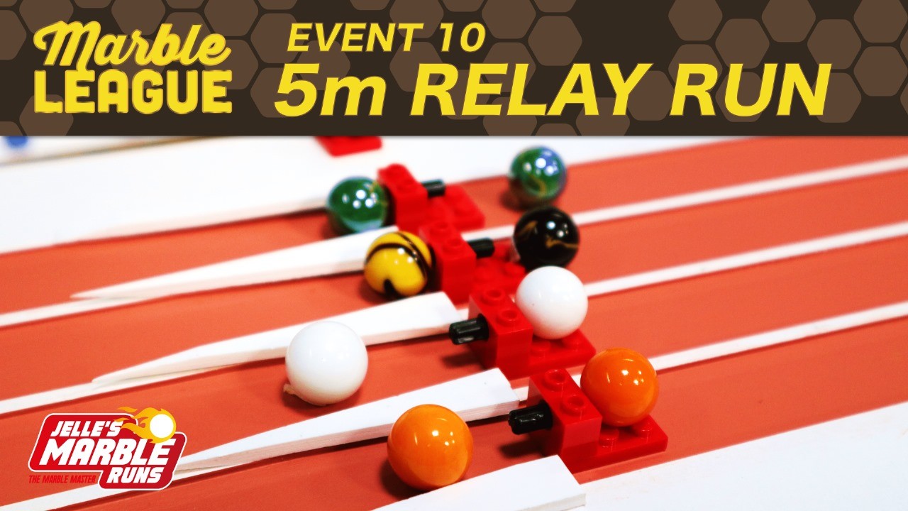 Marble League 2023 Event 10: 5m Relay Run 🐝 - YouTube