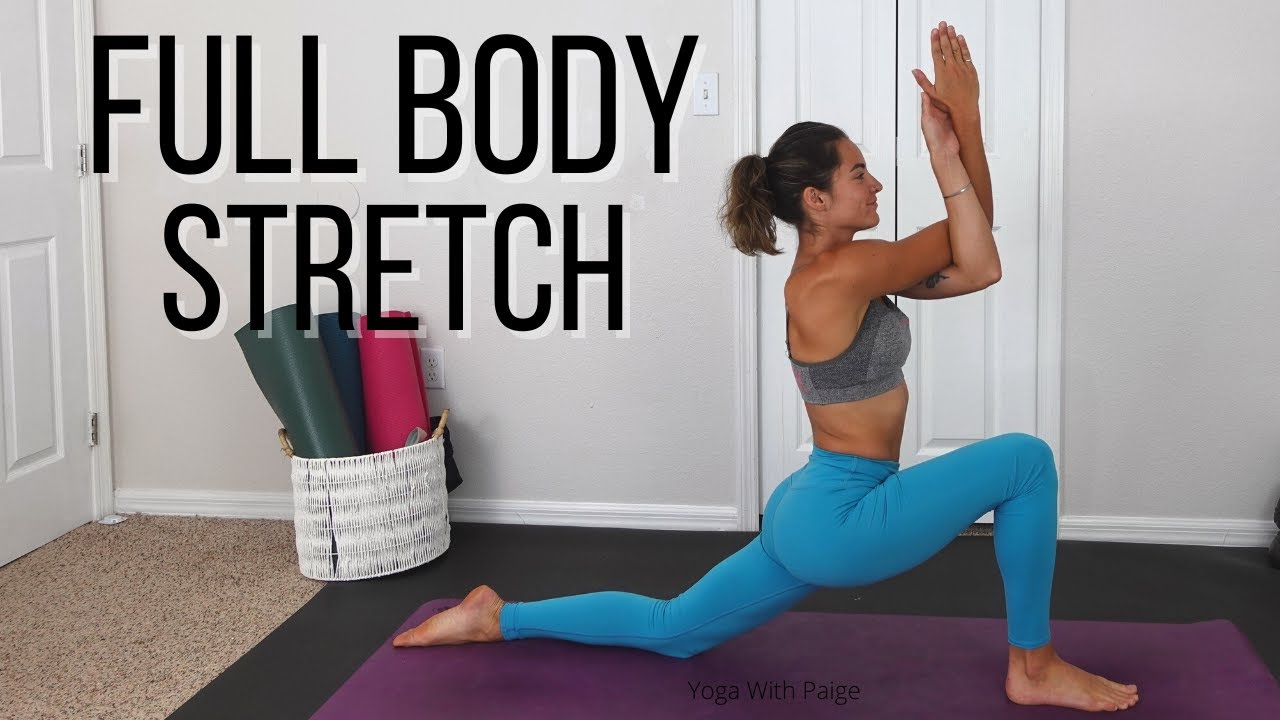 Full Body Flexibility Yoga / 15 Minute Stretch For All Levels! / Yoga ...