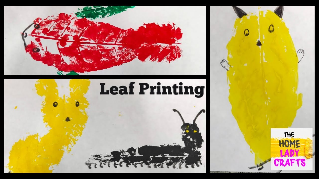 How To Do Leaf Printing Leaf Printing For Kids How To Make Animals With Leaf Printing 2020 How To Do Leaf Printing Leaf Printing For Kids How To Make Animals With Leaf Printing 2020