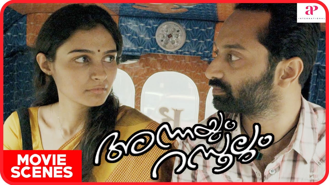 Annayum Rasoolum Movie Scenes | Fahadh Faasil feels sick | Andrea ...