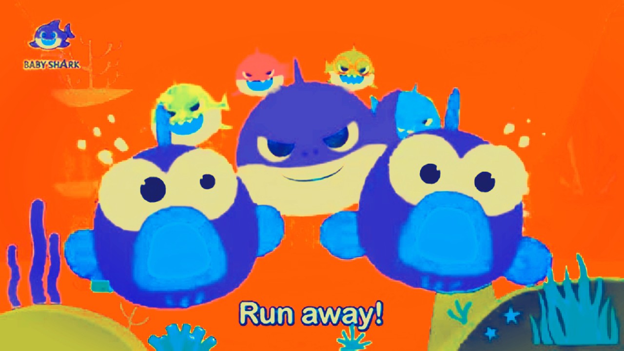 Run Away Little Cartoon! New Finny the Shark Super Simple Effects ...