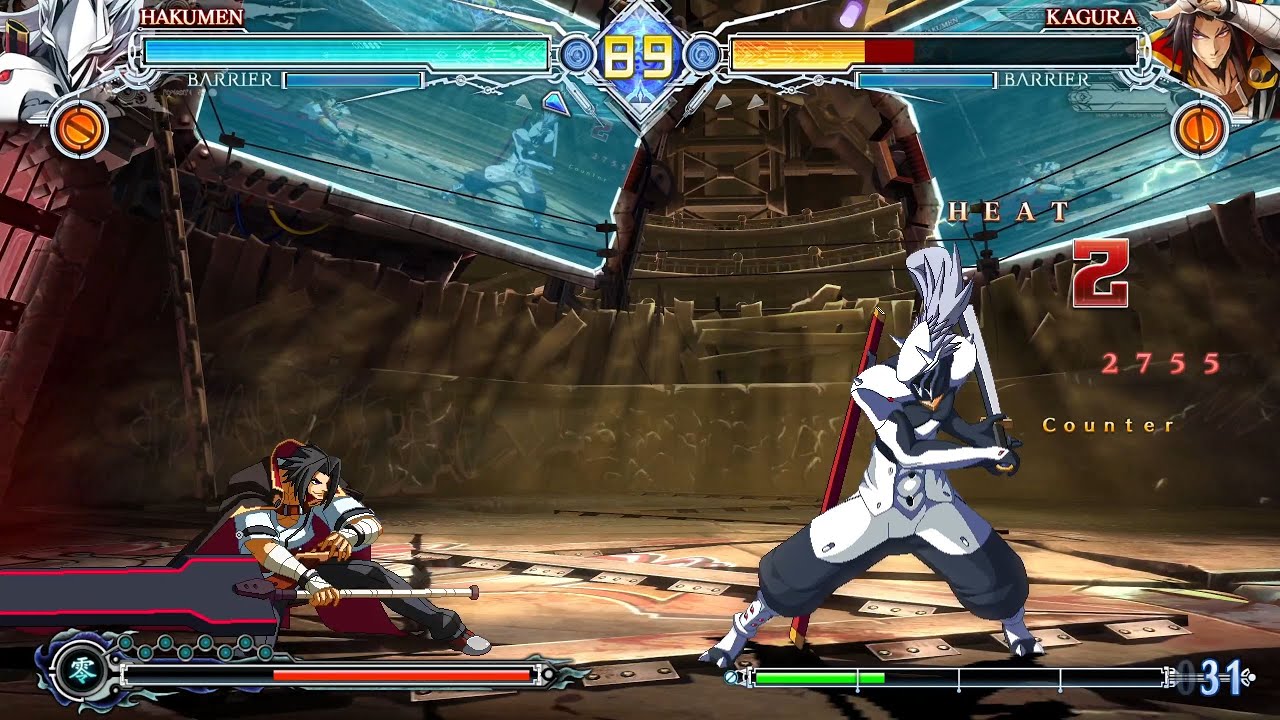 BlazBlue Centralfiction - Hakumen [PC] - YouTube