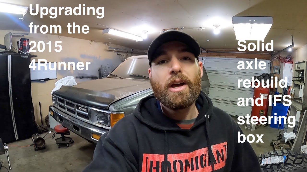 In the middle of the 85 4Runner build. - YouTube