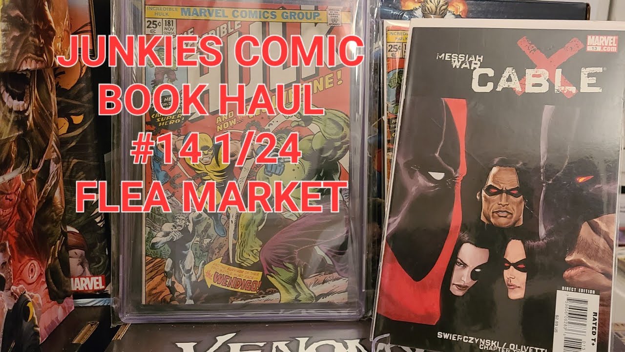 JUNKIES COMIC BOOK HAUL #14 1/24! #youtube #comicbooks #haul - YouTube