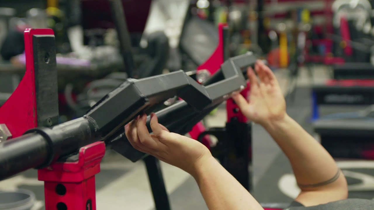 American Cambered Bar Neutral Grip Bar | elitefts.com - YouTube