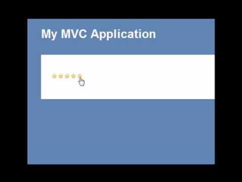 Star Rating MVC.avi - YouTube