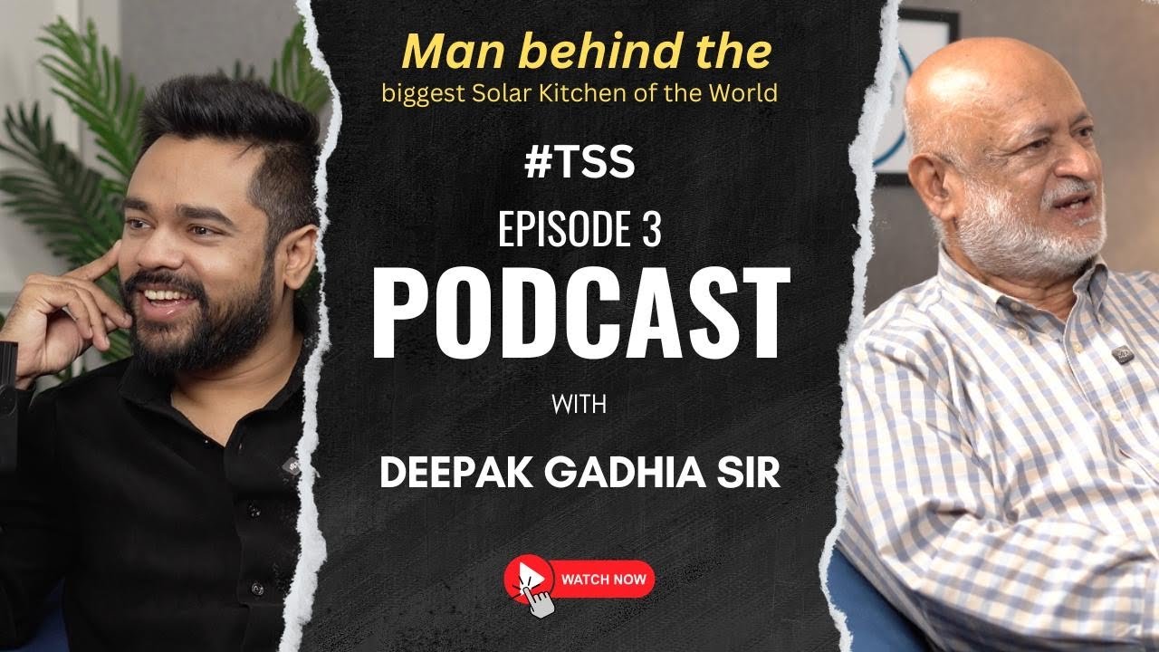 The SiDSaaab Show | EP03 | Solar Guru Deepak Gadhia - YouTube