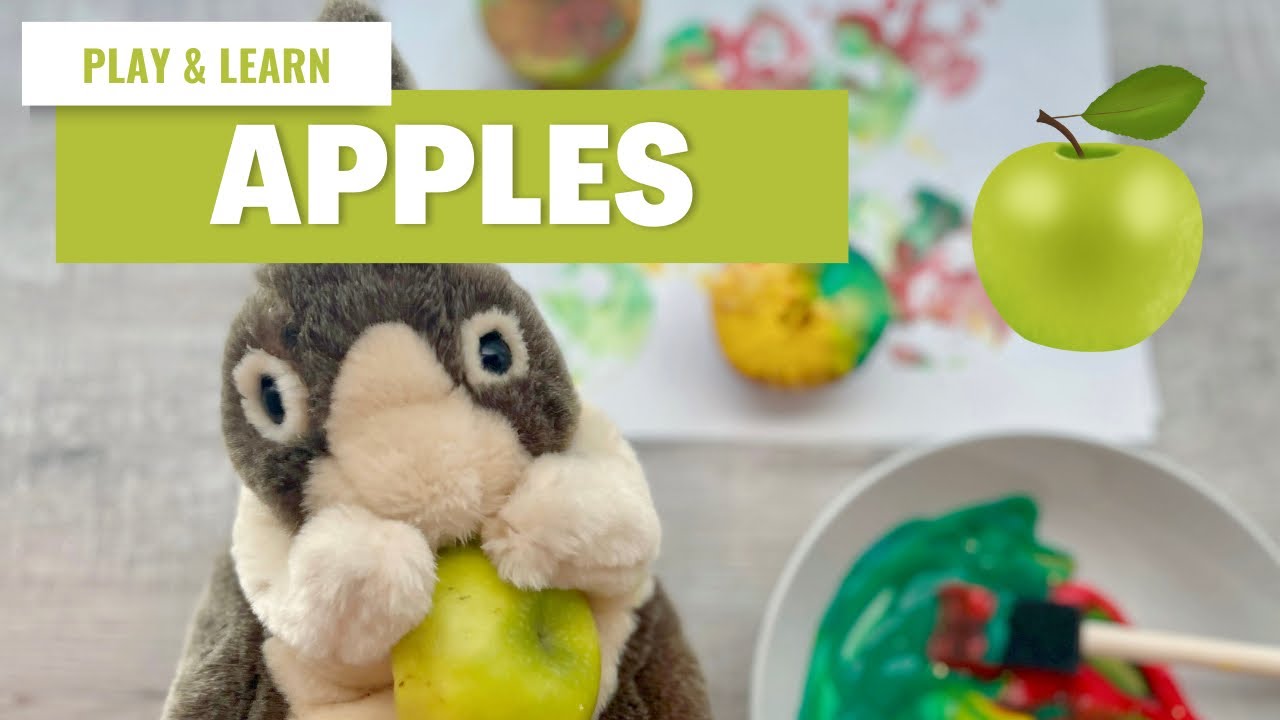 Science: Learn About Apples! Toddler & Preschool Learning Video: Apple ...