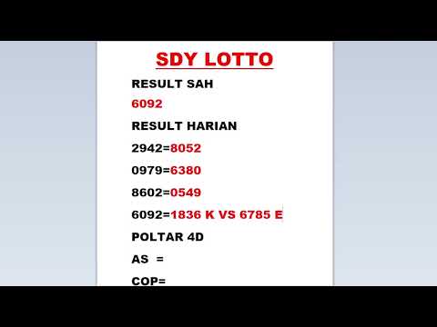 PREDIKSI SYDNEY LOTTO HARI INI KAMIS 28 MEI 2026 | RUMUS SIDNEY HARI INI | BOCORAN SDY LOTTO