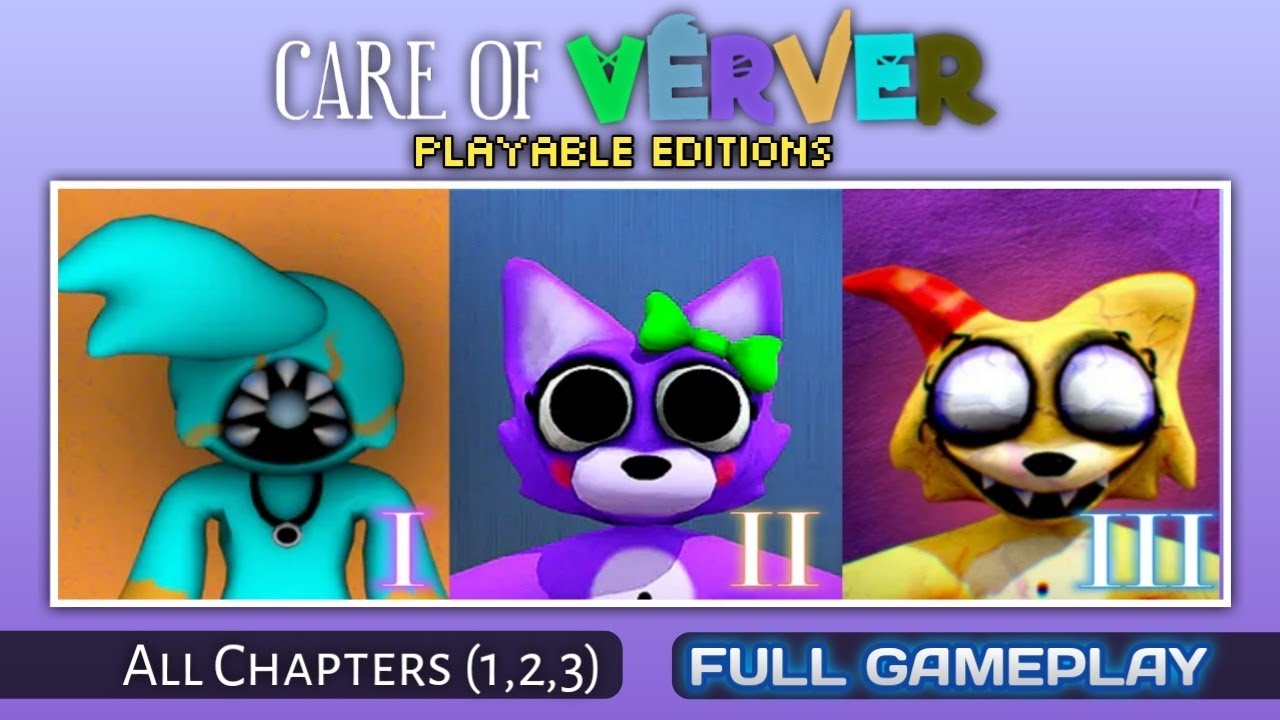CARE OF VERVER ALL CHAPTERS (1,2,3) FULL GAMEPLAY - Mascot Horror - YouTube